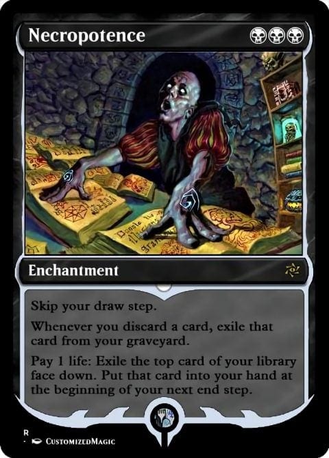 Necropotence | Magic The Gathering Proxy Cards