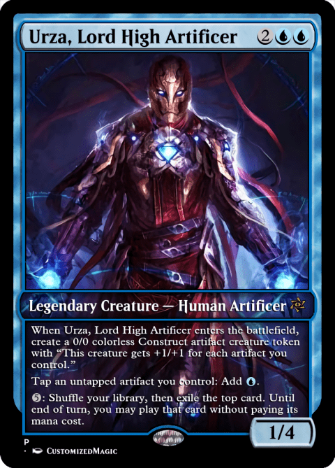 Urza, Lord High Artificer | Magic The Gathering Proxy Cards Urza, Lord High Artificer | Magic The Gathering Proxy Cards