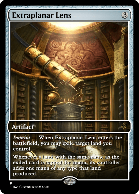 Extraplanar Lens | Magic The Gathering Proxy Cards