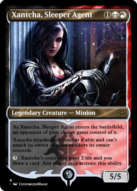 Xantcha, Sleeper Agent | Magic The Gathering Proxy Cards
