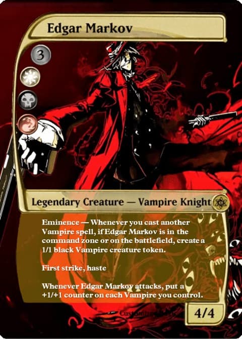 Edgar Markov | Magic The Gathering Proxy Cards