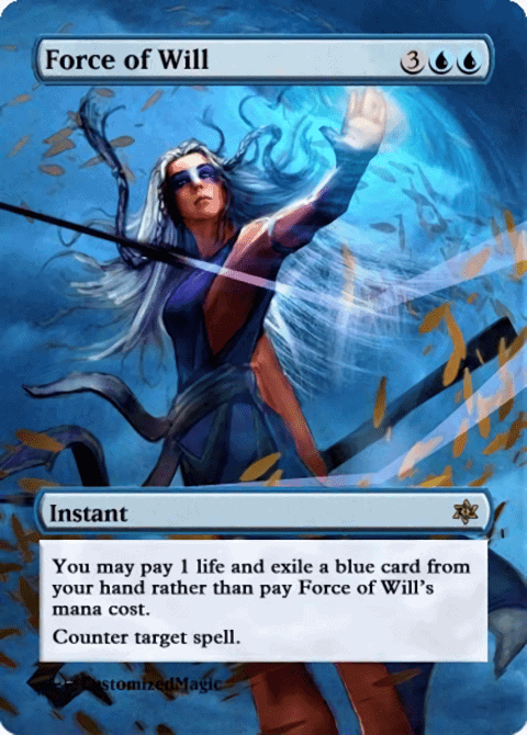 Force Of Will | Magic The Gathering Proxy Cards