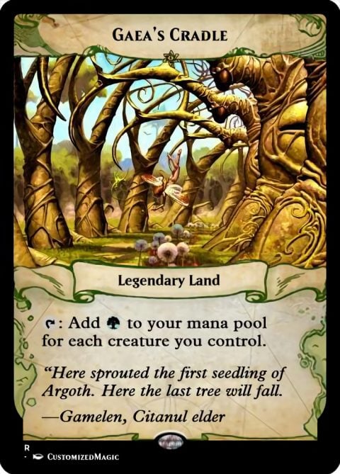 Gaea's Cradle | Magic The Gathering Proxy Cards