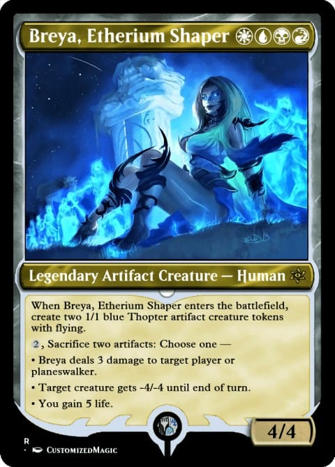 Breya, Etherium Shaper | Magic The Gathering Proxy Cards