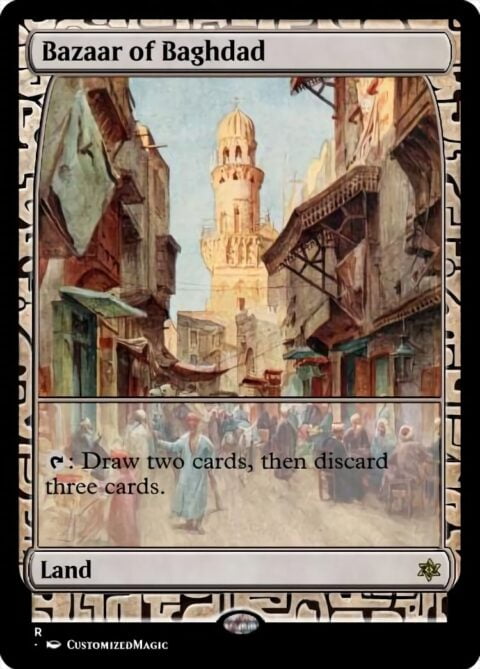 Bazaar Of Baghdad | Magic The Gathering Proxy Cards