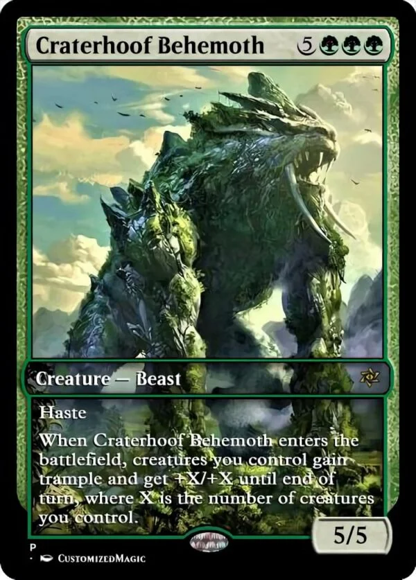 Craterhoof Behemoth Alter