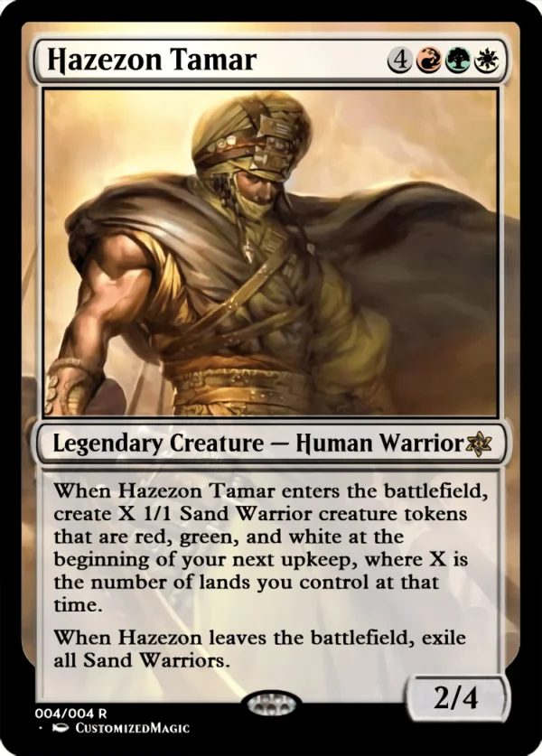 Hazezon Tamar – CustomizedMTG – Magic the Gathering Proxy Cards