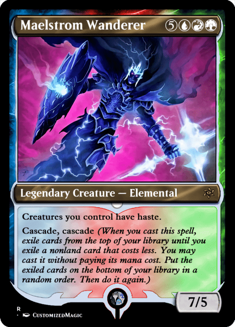 Maelstrom Wanderer | Magic The Gathering Proxy Cards