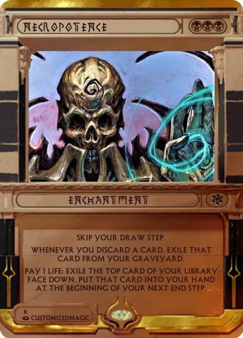 Necropotence | Magic The Gathering Proxy Cards