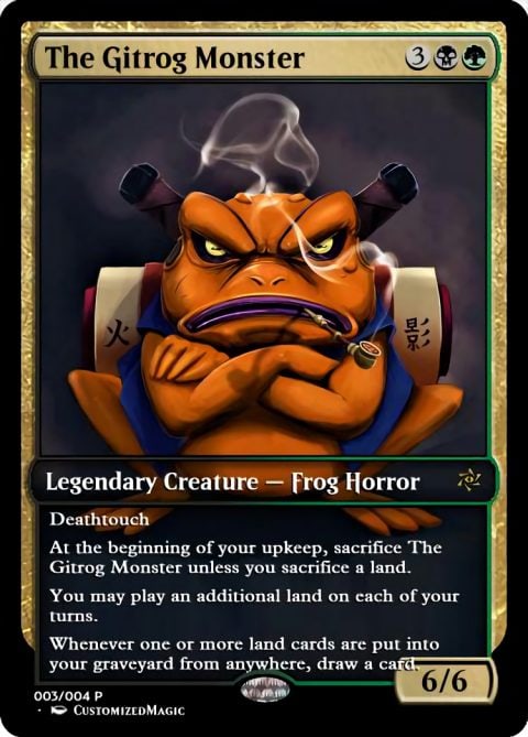 The Gitrog Monster | Magic The Gathering Proxy Cards