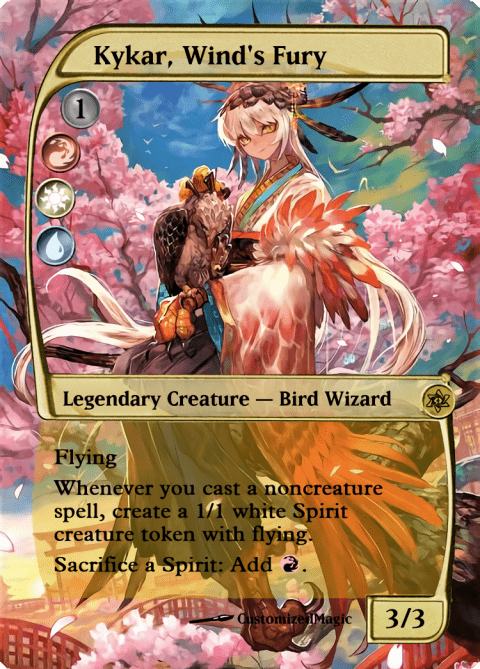 Kykar, Wind's Fury | Magic The Gathering Proxy Cards