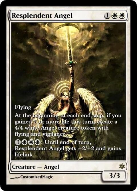 Resplendent Angel | Magic The Gathering Proxy Cards