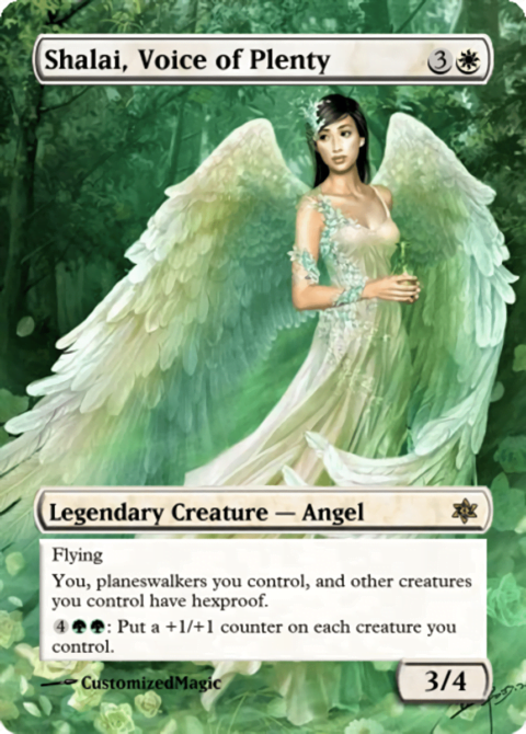 Shalai, Voice Of Plenty | Magic The Gathering Proxy Cards