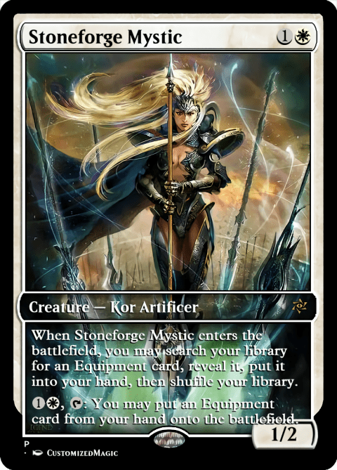 Stoneforge Mystic - Magic The Gathering Proxy Cards