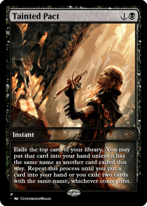 Tainted Pact | Magic The Gathering Proxy Cards