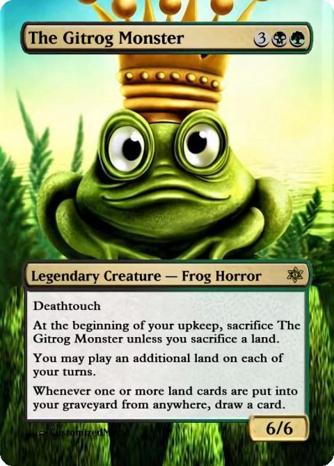 The Gitrog Monster | Magic The Gathering Proxy Cards