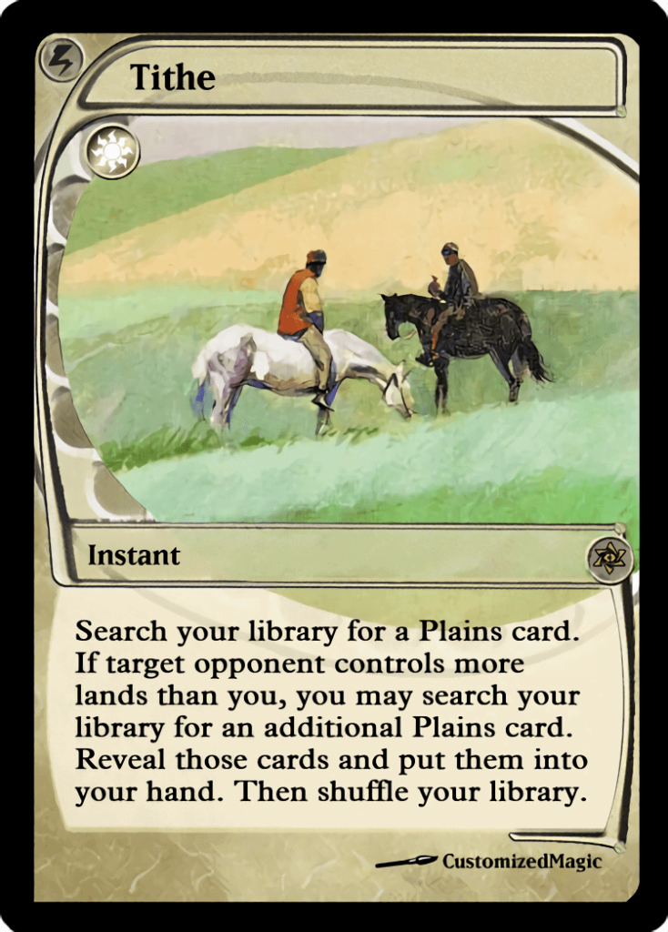 Tithe | Magic The Gathering Proxy Cards