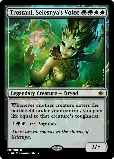 Trostani, Selesnyas Voice | Magic The Gathering Proxy Cards