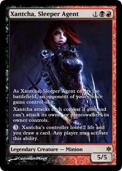 Xantcha, Sleeper Agent | Magic The Gathering Proxy Cards