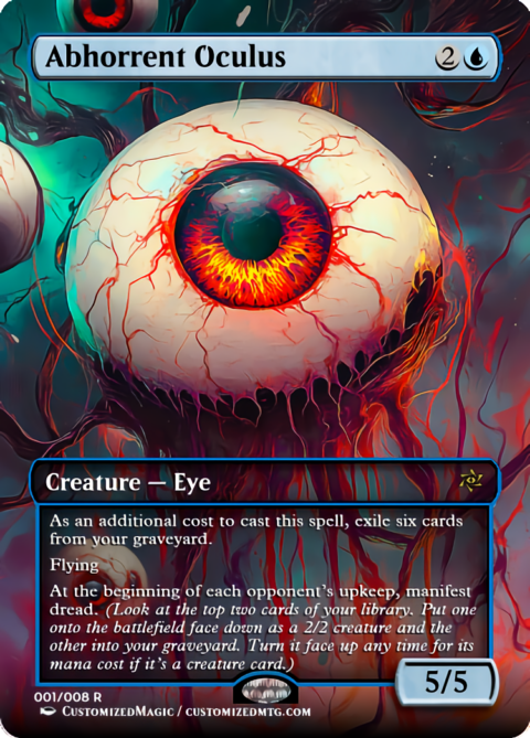 Abhorrent Oculus | Magic The Gathering Proxy Cards