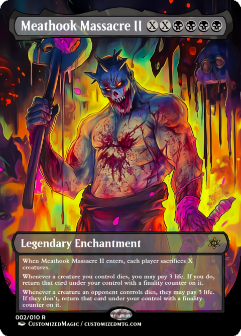Meathook Massacre II | Magic The Gathering Proxy Cards