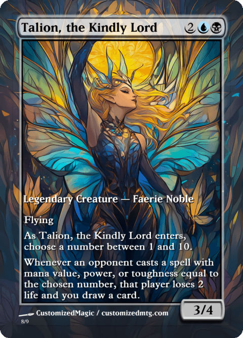 Talion, The Kindly Lord | Magic The Gathering Proxy Cards