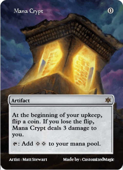 Mana Crypt | Magic The Gathering Proxy Cards