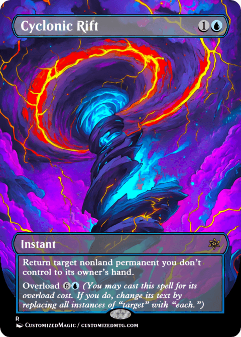 Cyclonic Rift | Magic The Gathering Proxy Cards