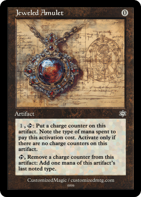 Jeweled Amulet | Magic The Gathering Proxy Cards