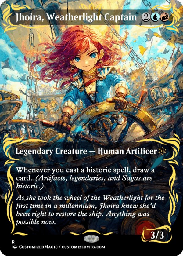 Jhoira, Weatherlight Captain | Magic The Gathering Proxy Cards