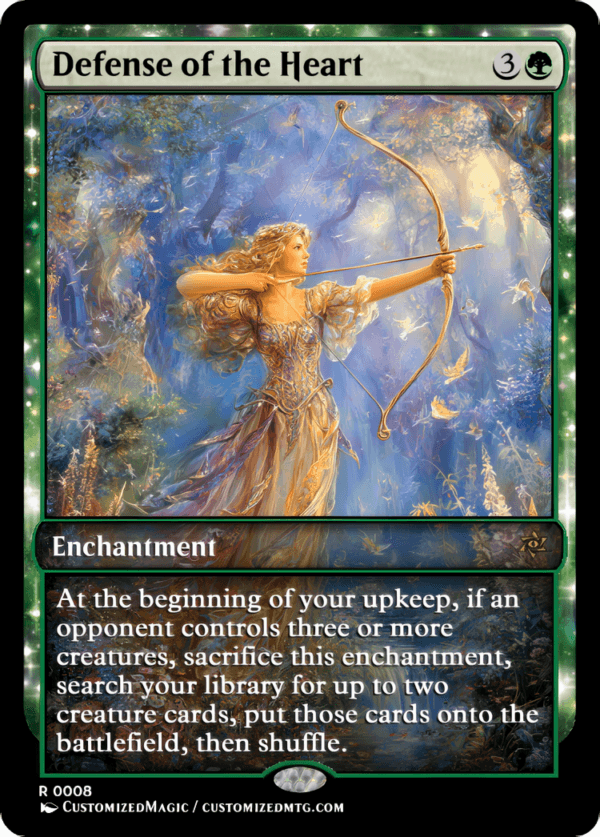 Defense Of The Heart | Magic The Gathering Proxy Cards