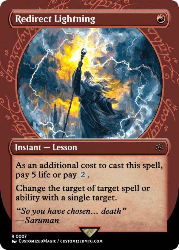 Redirect Lightning | Magic The Gathering Proxy Cards