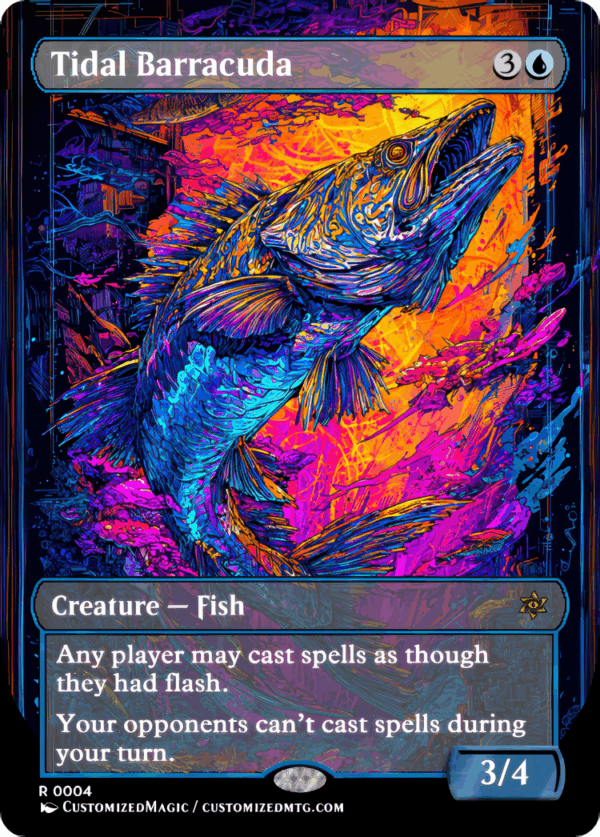 Tidal Barracuda | Magic The Gathering Proxy Cards